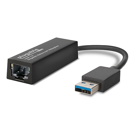 Plugable USB Gigabit Ethernet Adapter (USB3-E1000) | Staples
