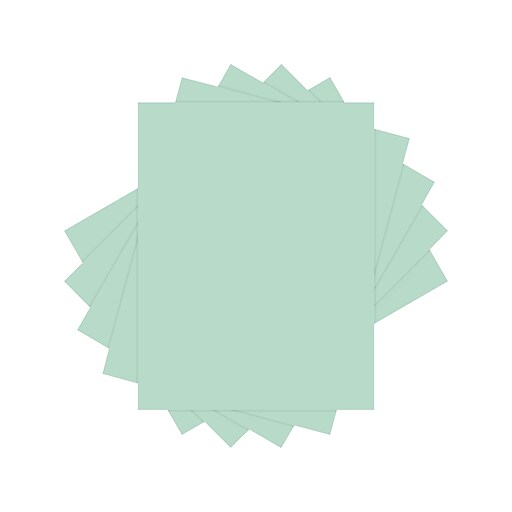 Lettermark Colors 30% Recycled Colored Paper, 20 lbs., 8.5" x 11 ...