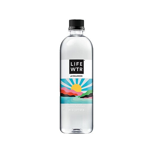 LIFEWTR Purified Water, 20 fl. oz. (012000171635) | Staples