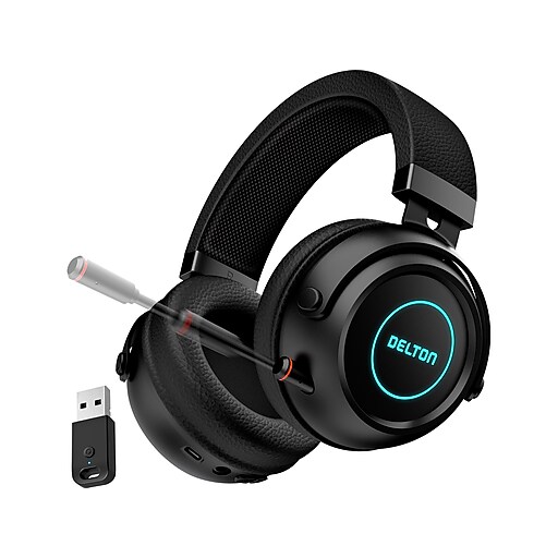 Delton G520 Wireless Noise Canceling Bluetooth Stereo Gaming Headset ...