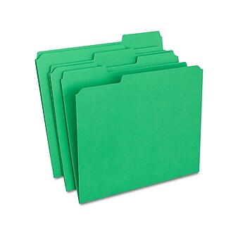 Green File Folders | Staples