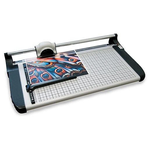 United Commercial 18" Rotary Paper Trimmer, Silver/Black (RT18) | Staples