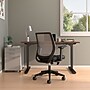 Staples Essentials Ergonomic Fabric Swivel Task Chair, Black (UN56947 ...