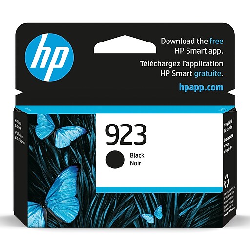 HP 923 Black Standard Yield Ink Cartridge, Print Up to 500 Pages ...