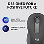 Logitech Signature M550 L Wireless Ambidextrous Optical Mouse, Graphite ...