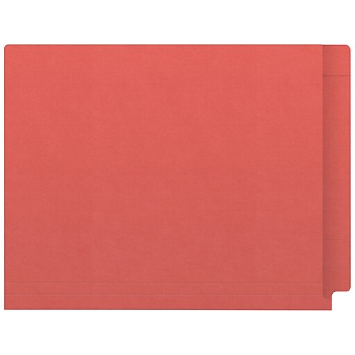 Medical Arts Press Reinforced End Tab File Folder, Straight-Cut, Letter ...