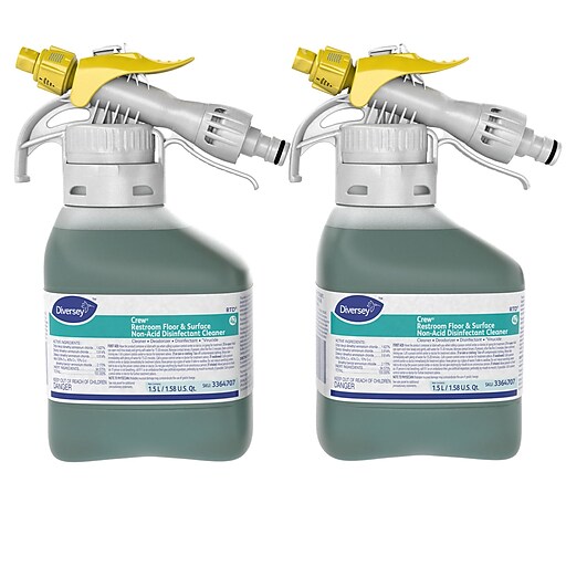 Diversey Crew 42 Disinfectant for Diversey RTD, Fresh Scent, 50.7 oz ...