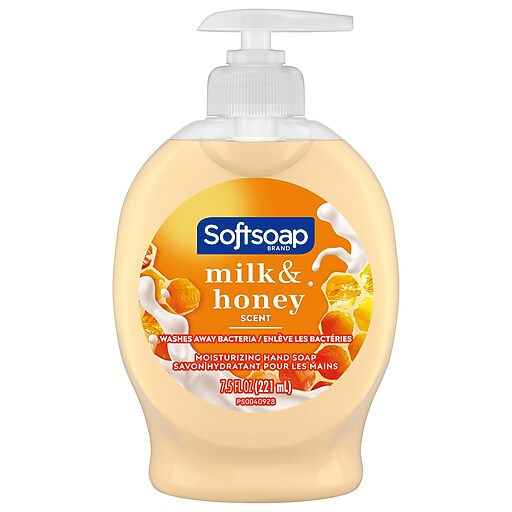 Softsoap Liquid Hand Soap, Milk & Golden Honey Scent, 6/Carton ...