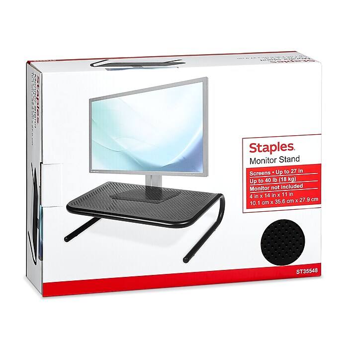 Staples monitors store