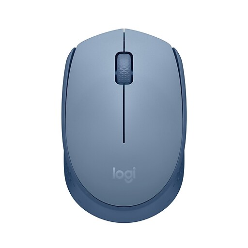 Logitech M170 Wireless Ambidextrous Optical Mouse, Blue/Gray (910 ...