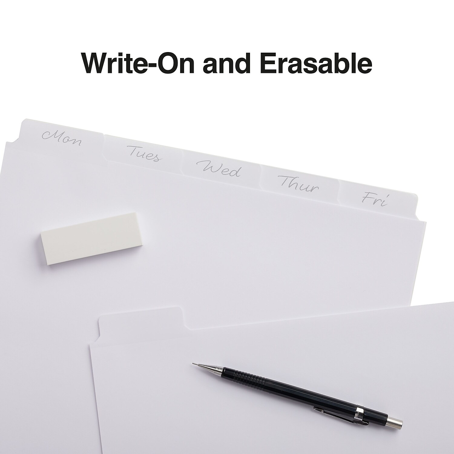 Staples 5-tab Writable Paper Dividers 4 Sets Letter Size Reusable ...