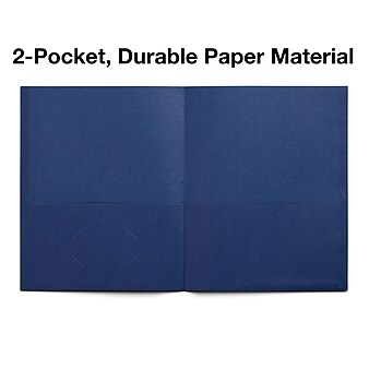 Blue Pocket Folders | Staples