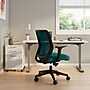 Staples Essentials Ergonomic Fabric Swivel Task Chair, Teal (UN60410 ...