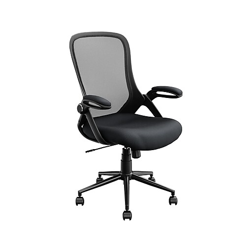 Click365 Ergonomic Fabric/Mesh Swivel Task Chair, Black (CCHR10003A ...