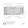 Logitech MX Mechanical Mini for Mac Wireless Ergonomic Keyboard, Pale ...