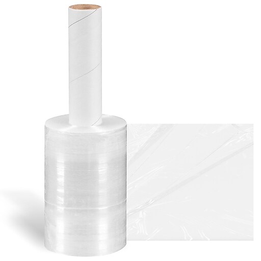 5" x 1000' 80 Gauge Cast Stretch Wrap, Clear, 12/Carton (ST5180) | Staples