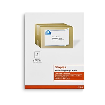Staples Shipping Labels | Staples