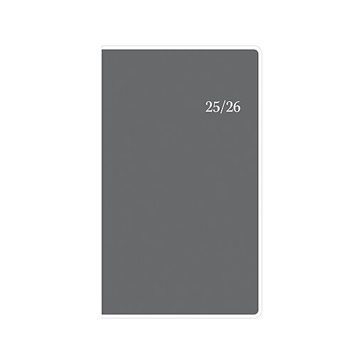 2025-2026 Blue sky 3.63" x 6.13" Monthly Planner, Plastic Cover ...