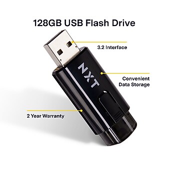 NXT Technologies 128GB USB Flash Drives | Staples