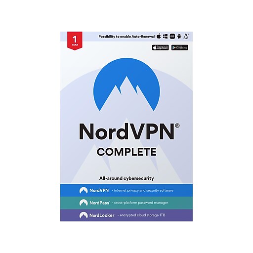 NordVPN Complete for 6 Users, 10 Devices, Windows/Mac/Android/iOS ...