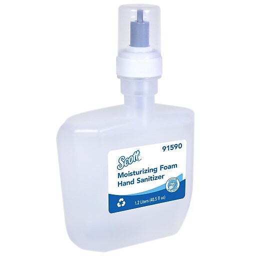 Scott Pro Foaming Hand Sanitizer Refill, Fresh Scent, 1200 mL., 2 ...
