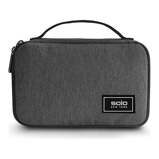 Solo New York Bridge RFID Polyester Travel Technology Case, Gray ...