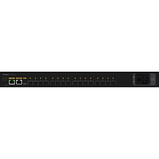 Netgear AV Line Managed Switch, Black (XSM4216F-100NAS) | Staples