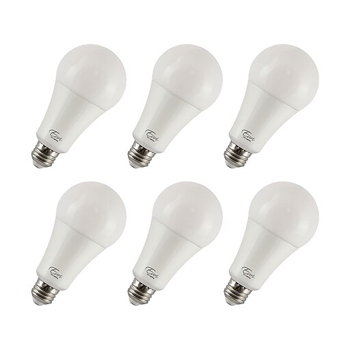 Viribright 17-Watts Daylight LED General-Purpose Bulb, 6/Box (450118-ES ...