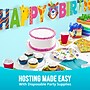 Say Hooray! Animal Jamboree Birthday 6.5" Dinner Napkin, Multicolored ...