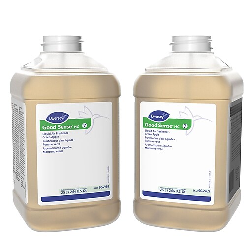 Good Sense HC Air Freshener for Diversey J-Fill, Green Apple, 2.5 L / 2 ...