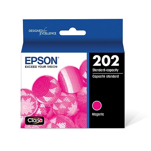 Epson T202 Magenta Standard Yield Ink Cartridge (T202320-S) | Staples