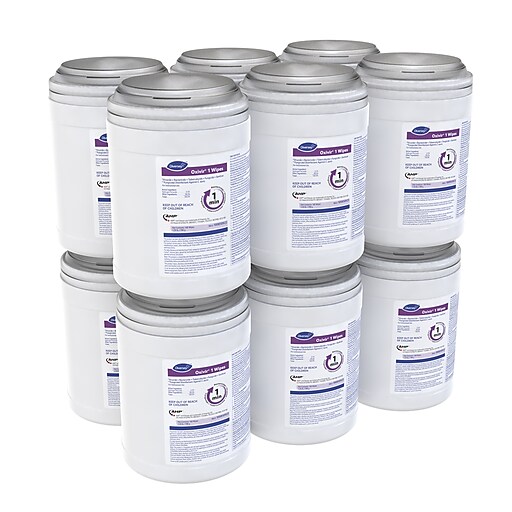Oxivir Disinfecting Wipes, 160 Wipes/Container, 12/Carton (100850923 ...