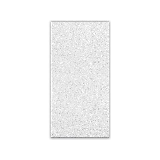 Armstrong ULTIMA Beveled Tegular Edge Ceiling Tile, 24" x 48", White, 6 ...