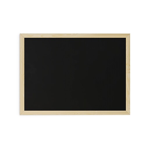 U Brands Chalkboard, Oak Finish Frame, 23" x 17" (310U00-01) | Staples