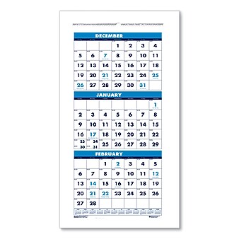 Three-Month Calendars | Staples