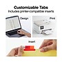 Staples Large Tab Insertable Paper Divider, 8 Tabs, Buff with Assorted ...