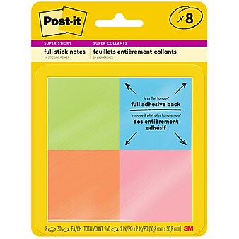 Full Adhesive Post-it® & Stickies™ Notes | Staples