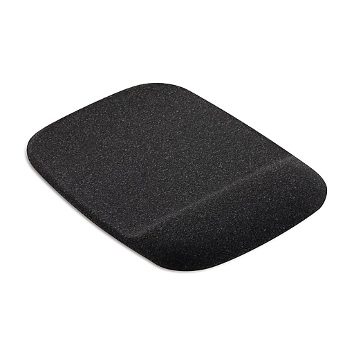 Staples TECH Gel Non-Skid Mouse Pad/Wrist Rest Combo, Black (79054 ...