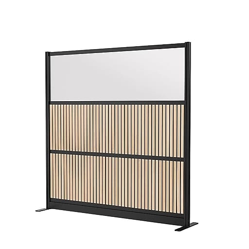 Luxor Grove Series Modular Wall Room Divider System, 70" x 70" (MW-7070 ...