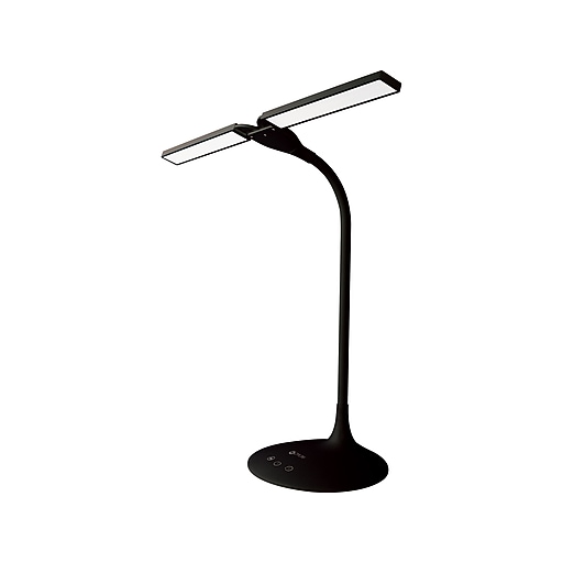 OttLite Wellness Series Pivot LED Desk Lamp, 26", Matte Black (CSN59G5W ...