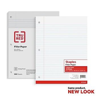 Loose Leaf Paper & Binder Filler Paper | Staples