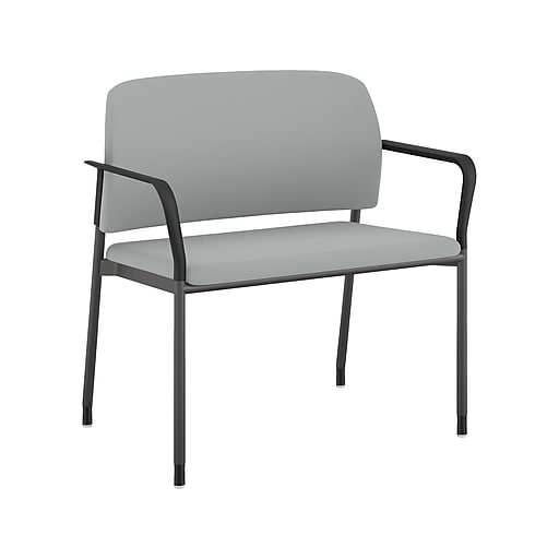 HON Accommodate Vinyl Upholstered Bariatric Stacking Chair, Flint ...