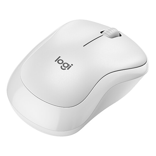 Logitech M240 Silent Wireless Ambidextrous Optical Mouse, Off-White ...