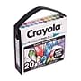 Crayola Alcohol-Based Marker, Twin Tip, Assorted Colors, 20/Pack ...