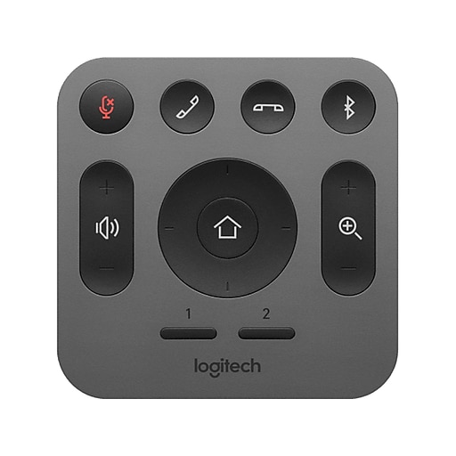 Logitech MeetUp RF Remote Control, Gray (993-001389) | Staples