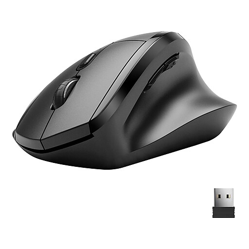 Delton S30 Wireless Optical Mouse with Auto-Pair USB, Black (DMERGS30 ...