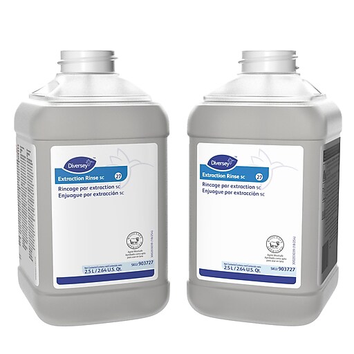 Diversey Floor Care Extraction Rinse, J-Fill, Fruity Floral Scent, 2.5 ...