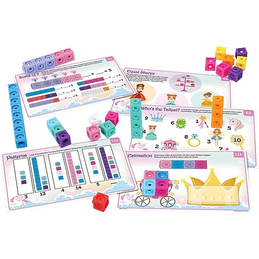 Learning Resources Mathtastics MathLink Cubes Math Activity Set ...