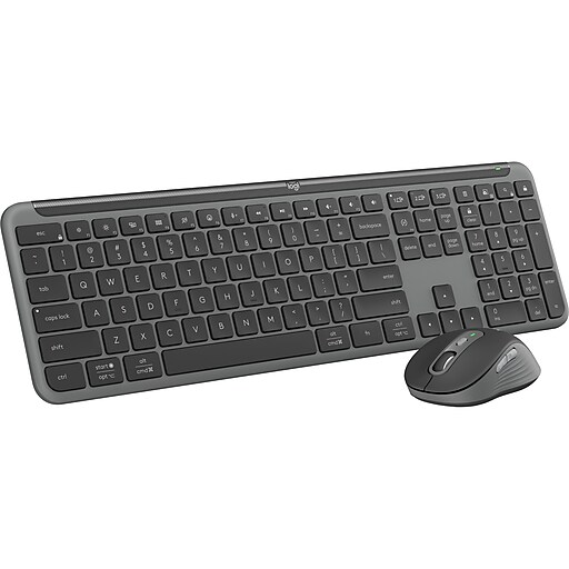 Logitech MK955 Wireless Keyboard and Optical Mouse Combo, Black (920 ...