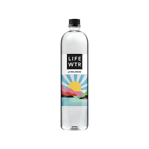LIFEWTR Purified Water, 33.81 fl. oz. (012000161155) | Staples